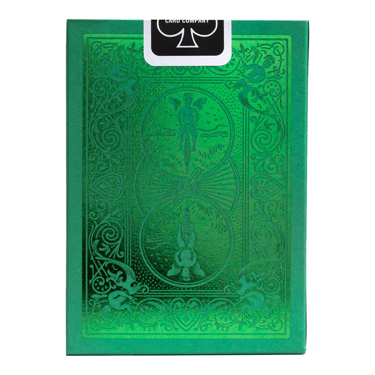 Bicycle Metalluxe Green Playing Cards