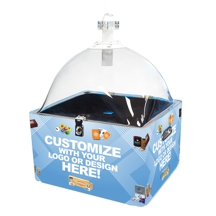 Bingo Blowers: Atomic Bingo Blower with Bubble Top (#12100BL).