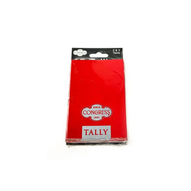 Bridge Accessories: Solid Color Bridge Tallies in Packs of 12