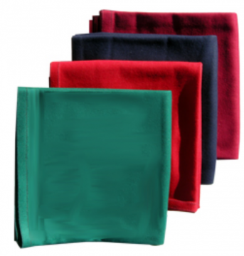 Bridge Table Covers: Plain Bridge Table Covers (No Border)