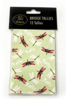 Bridge Accessories: Designer Bridge Tallies - Pack of 12