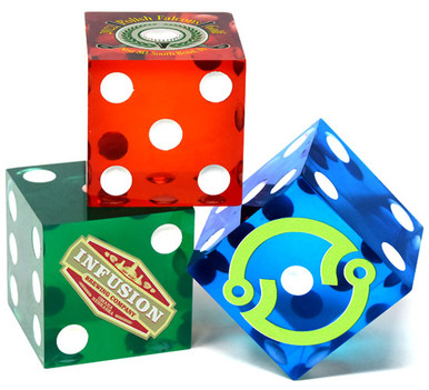 2" Custom-Imprinted Dice