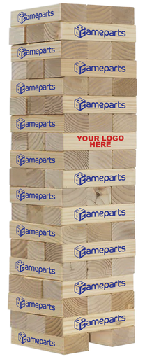 Custom Giant Jenga Style Stacking Tower