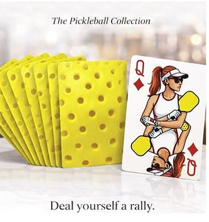 Pickle Ball Playing Cards - 2 Deck Set