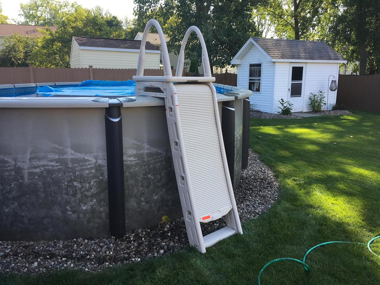 Roll-Guard A-Frame Safety Ladder - Westwood Pool Company