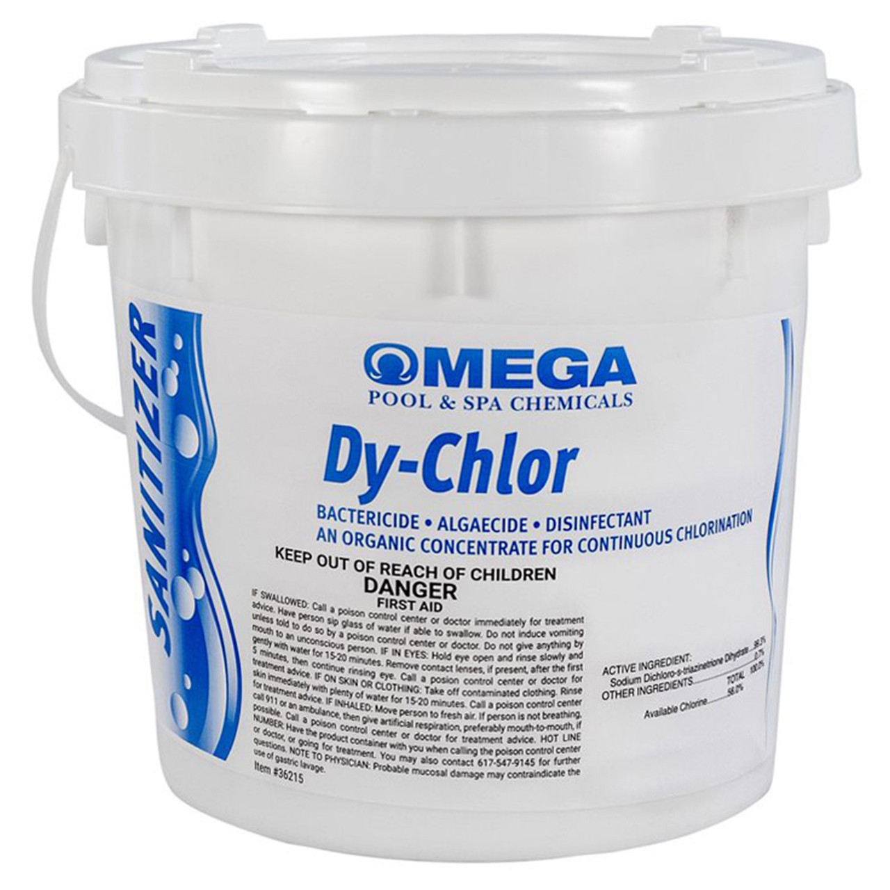 Omega Liquid Super Shock 4 Cases - Westwood Pool Company