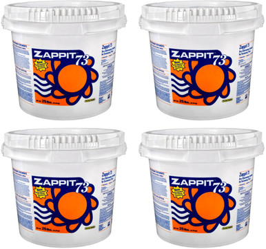 Zappit 73% Calcium Hypochlorite Shock 100 lbs. - Westwood Pool Company