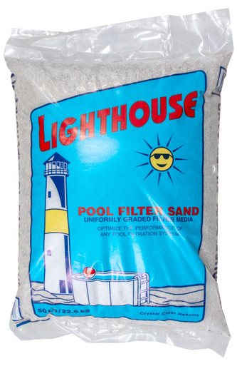 Lighthouse Pool Filter Sand 50 Lbs. - Westwood Pool Company