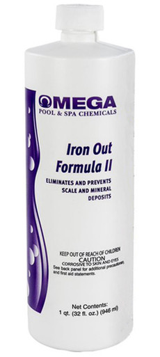 Omega Iron Out Formula II - Westwood Pool Company