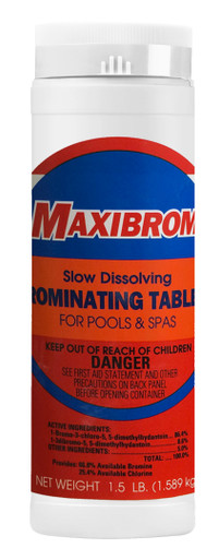 Maxibrom Brominating Tablets 1.5 lbs. - Westwood Pool Company