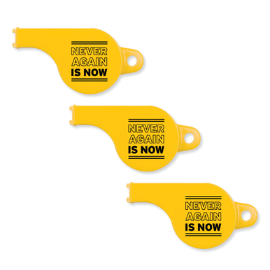 Never Again Is Now (Yellow Whistle -- Pack of Three!) - Never Again ...