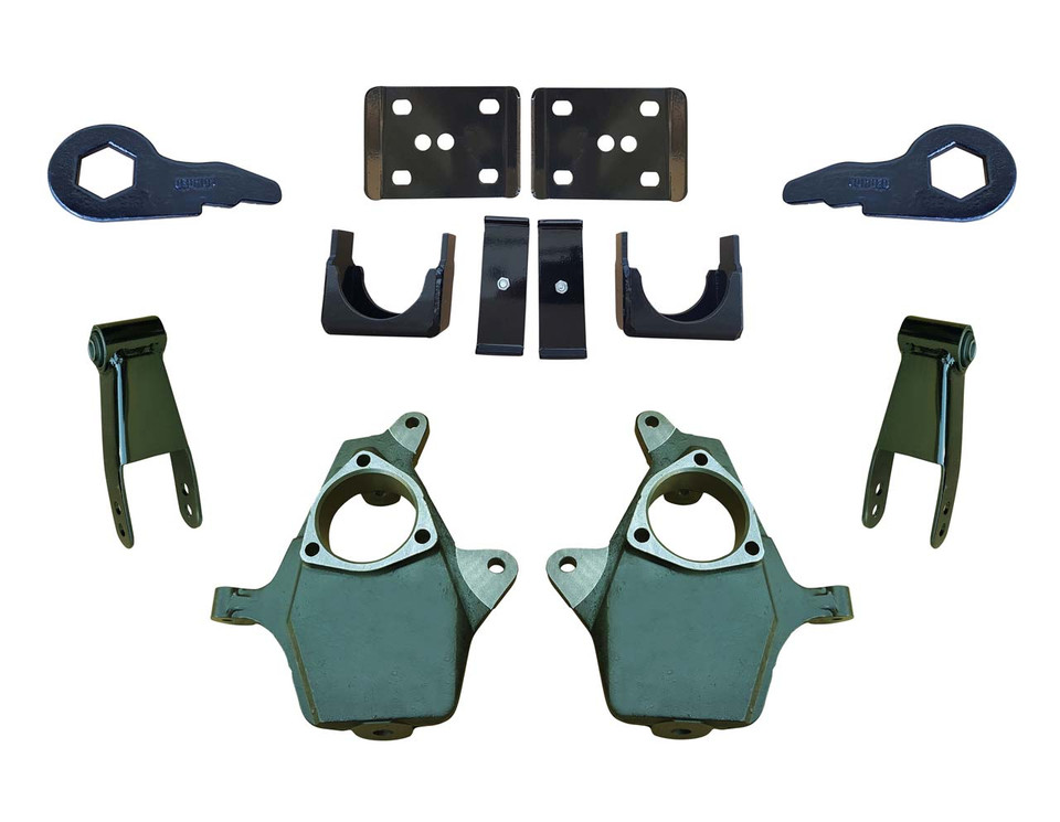 99 - 06 Silverado / Sierra 1500 4WD 4" - 5" / 7" Drop Kit