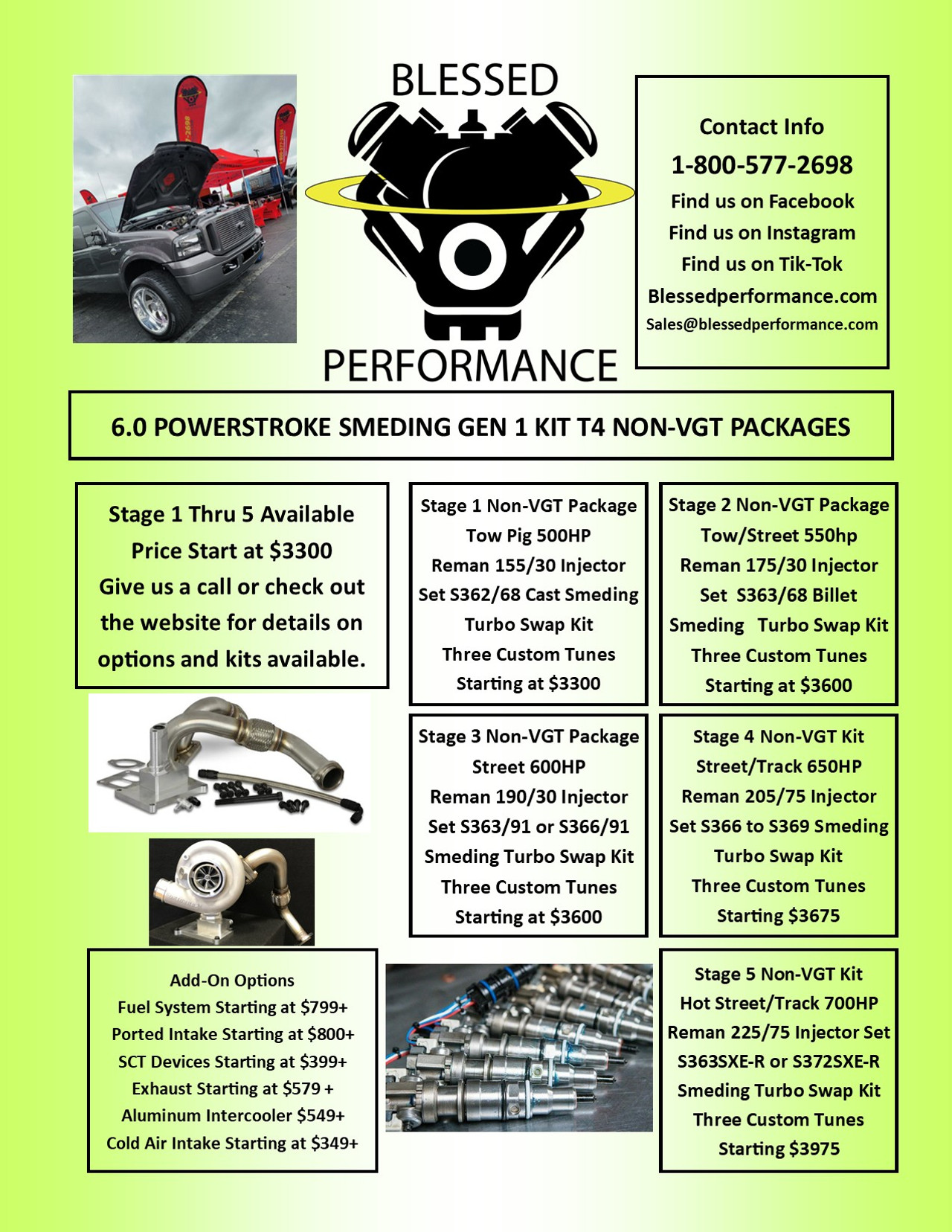 Powerstroke & Diesel Performance Parts | Blessed Performance