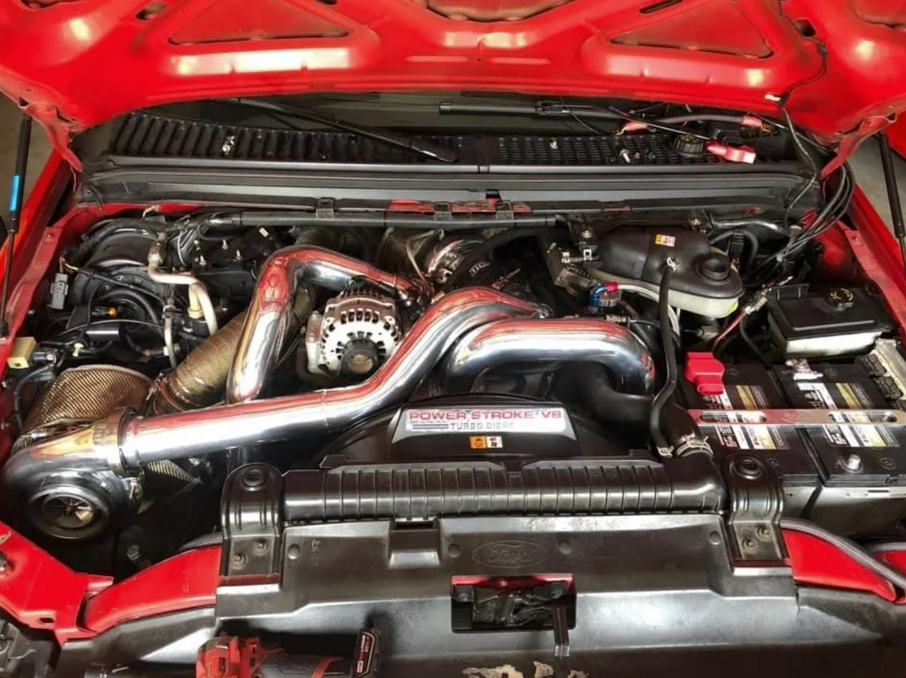 6.0 Powerstroke Compound Turbo Kit|blessedperformance.com