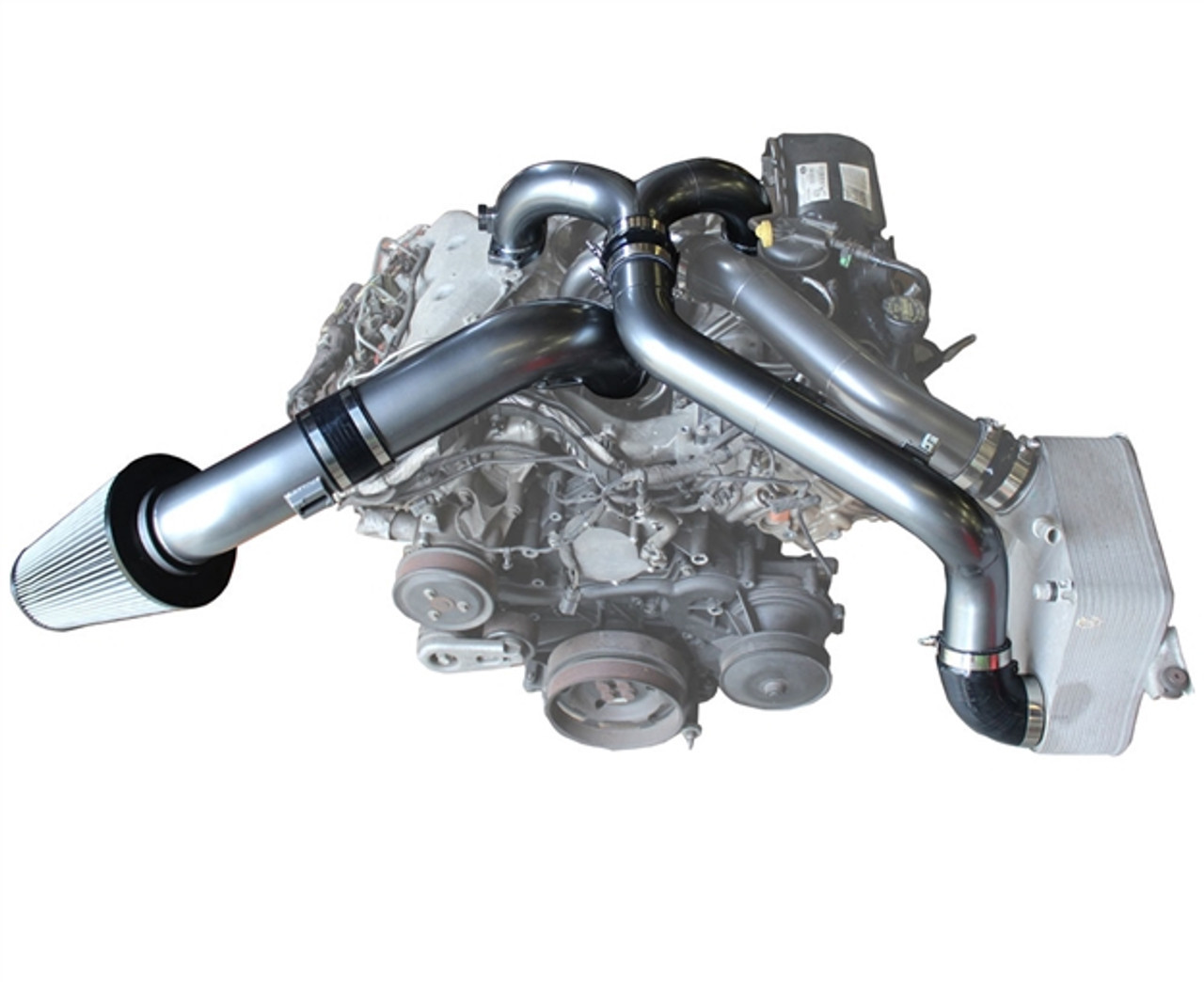 Pusher Intake Piping Kit 6.7L Ford|blessedperformance.com