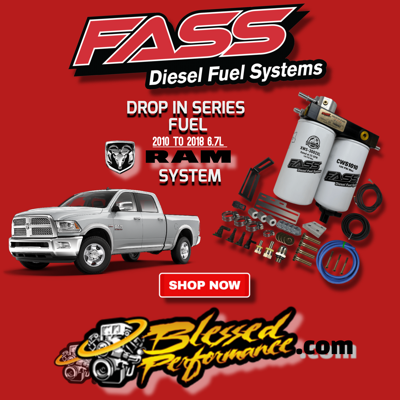 FASS RAM Drop-In Series Fuel System|BlessedPerformance.com
