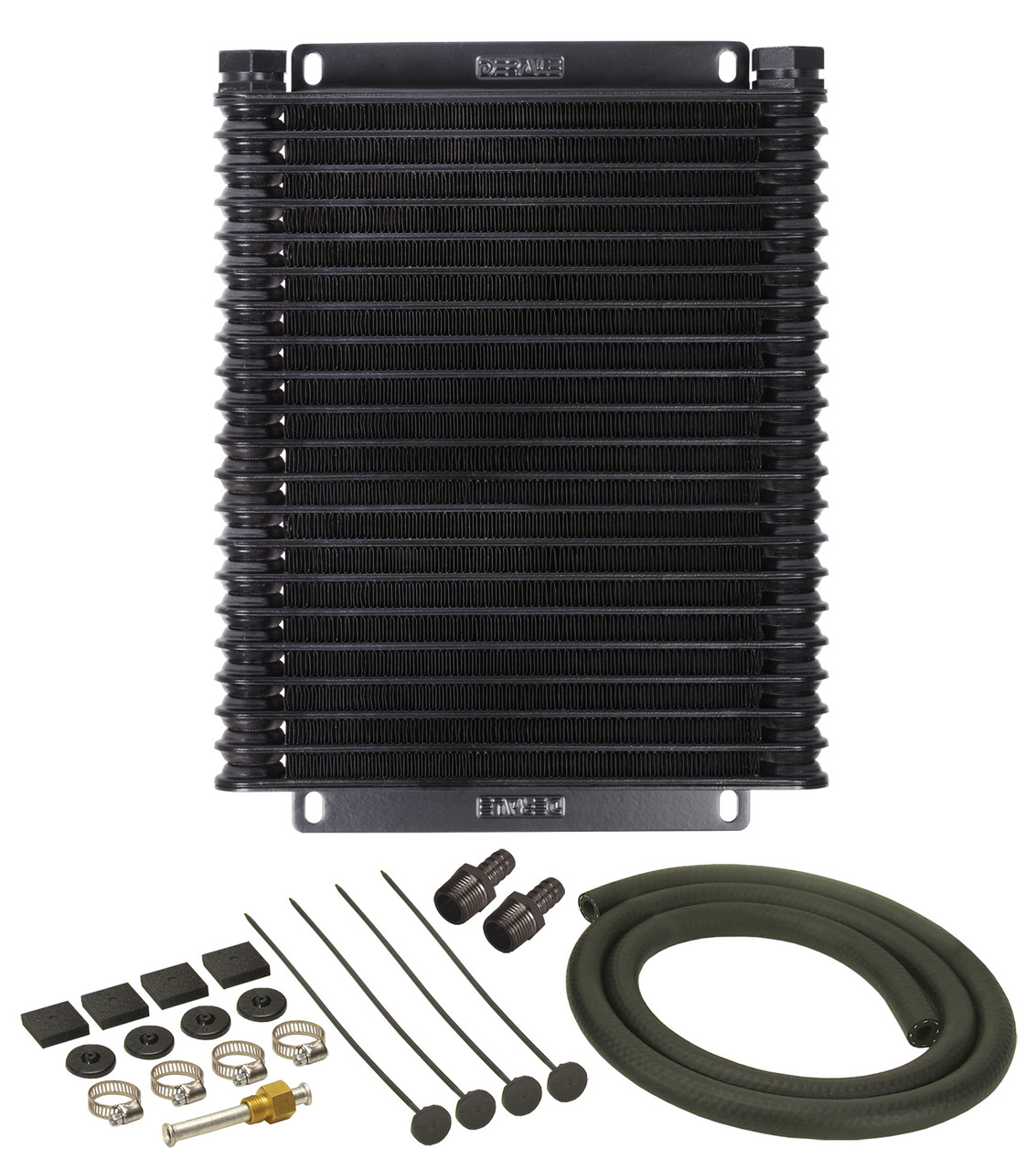 Derale Add-On Transmission Cooler 21-Row Series 9000 Plate & Fin Cooler ...