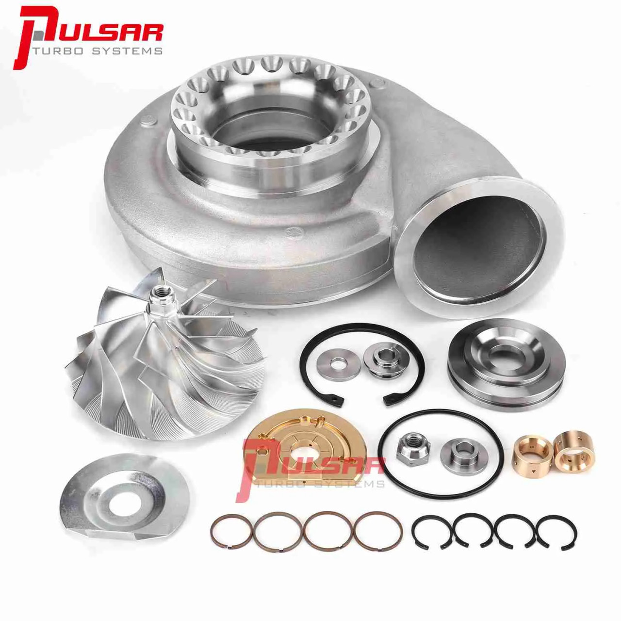 Pulsar Billet Compressor Wheel 480 DIY Upgrade Turbo Rebuild Kit for ...