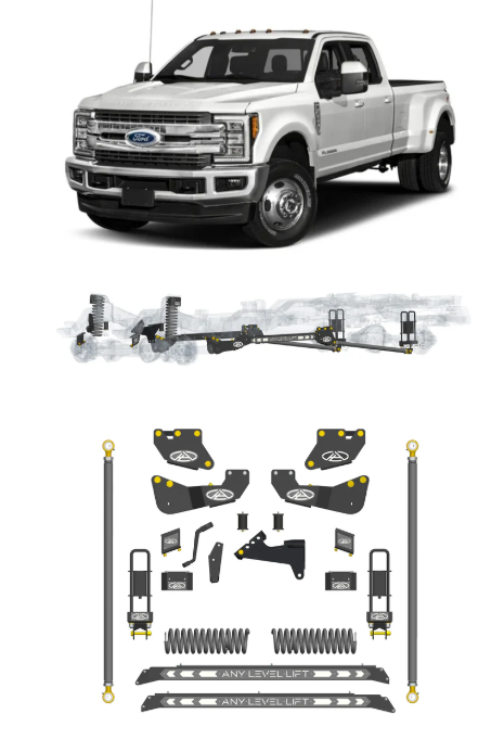 Any Level Lift 4.5" Static Lift Base System|BlessedPerformance.com