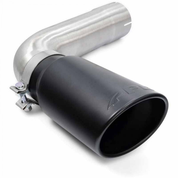 PPE 4" Stainless Tail Pipe Upgrade with Black Exhaust Tip ...