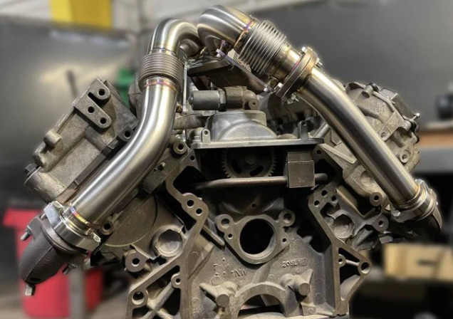 Spooled Up Fab S400 Swap Kit 2003-2007 Ford 6.0 Powerstroke