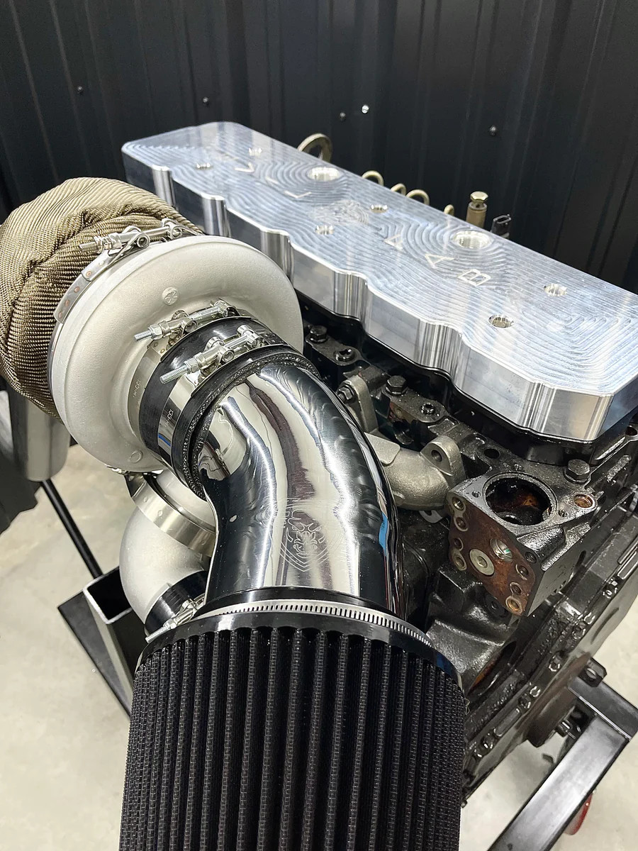EvilFab Cummins Race Series High Mount S400 Single Turbo Kit 1994-2024 ...