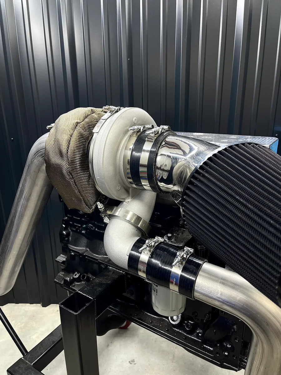 EvilFab Cummins Race Series High Mount S400 Single Turbo Kit 1994-2024 ...