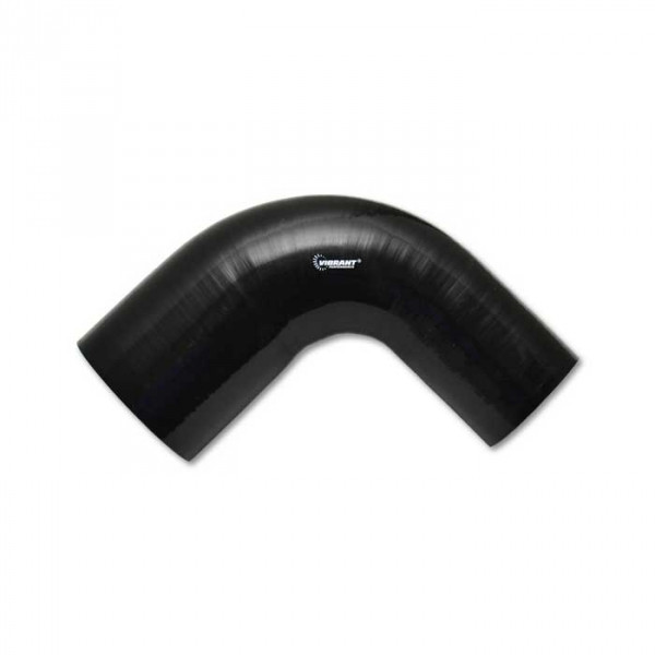 Vibrant 3"-4" Silicone 90 Degree Reducing Elbow|BlessedPerformance.com