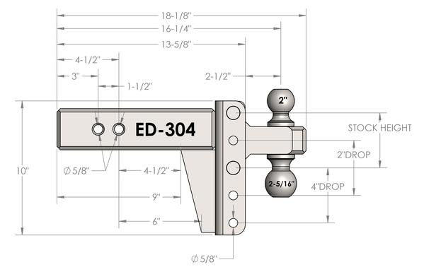 Bulletproof 3.0" Extreme DROP/RISE|BlessedPerformance.com