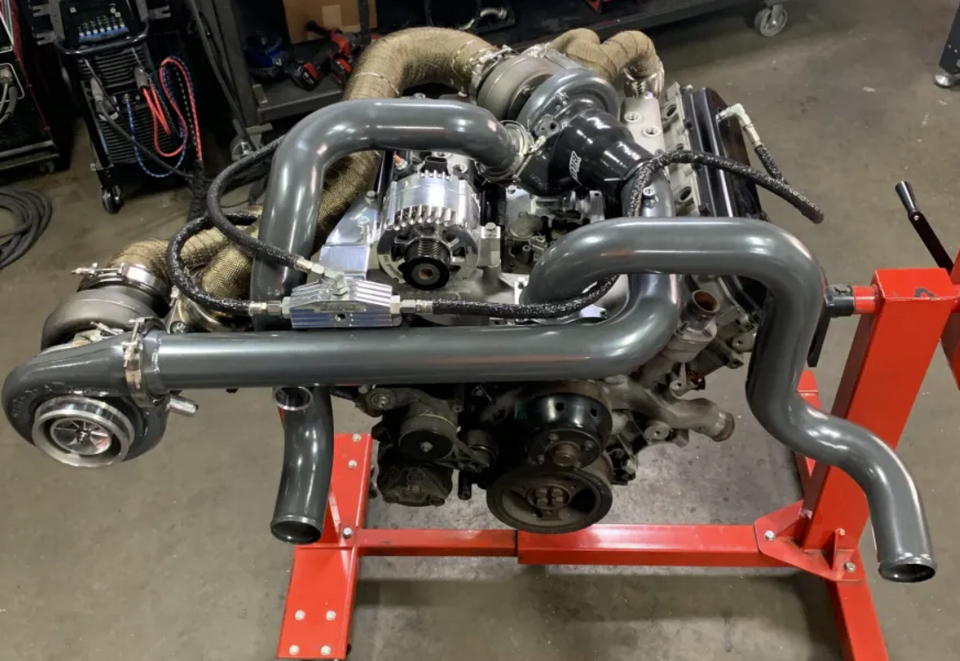 6.0 Powerstroke Compound Turbo Kit|blessedperformance.com