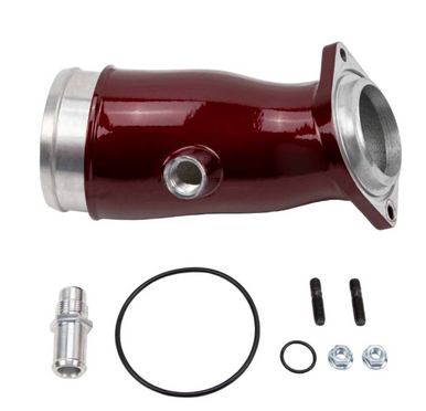 Wehrli High Flow Cast Turbo Intake Horn for 2017 to 2023 L5P Duramax