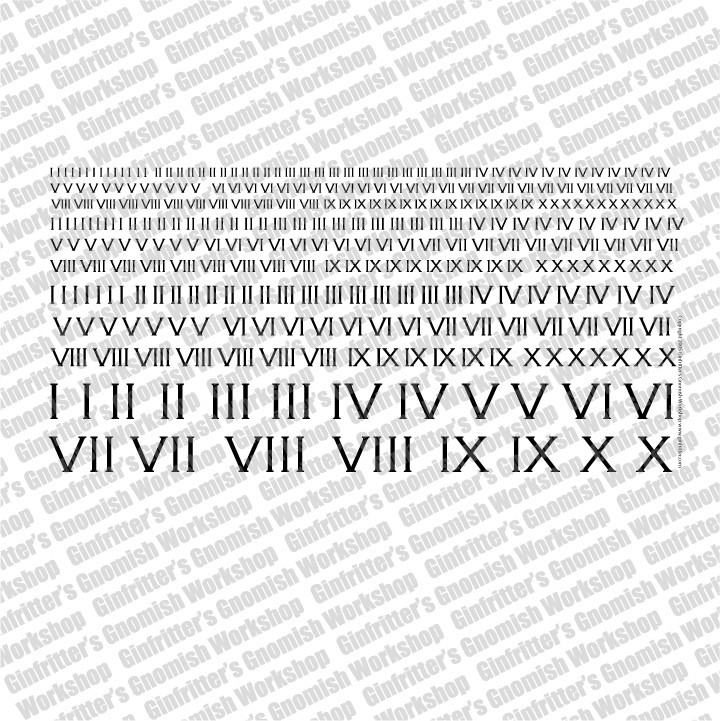 roman-numeral-i-x-waterslide-decal-ginfritter-s-gnomish-workshop