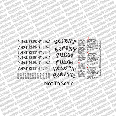 WARSCP004 Nordic Scripts & Scrolls Waterslide Decals - Ginfritter's ...