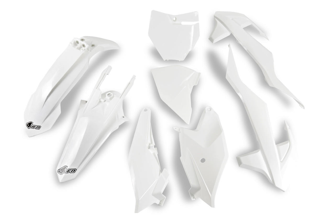 2024 GASGAS MC85 full plastics kit - White | Motopro Graphics