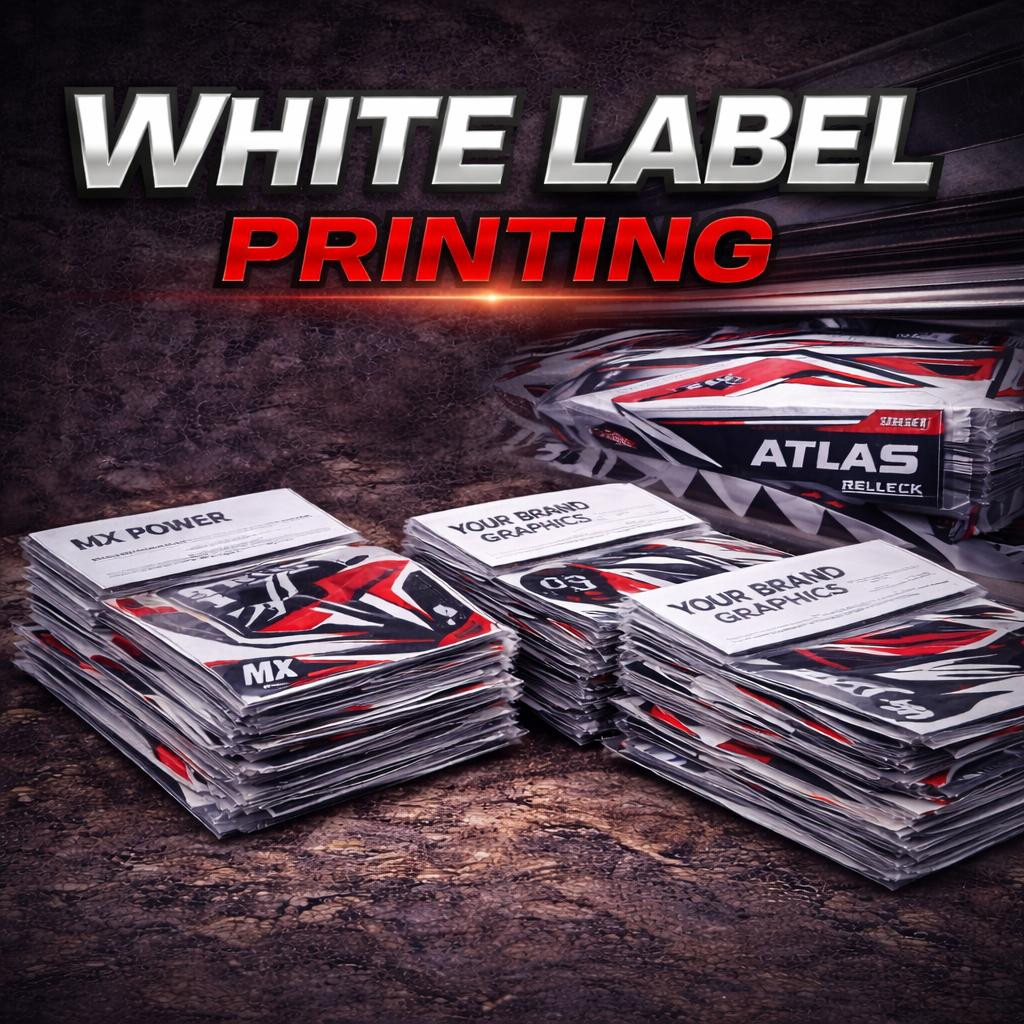 White Label motocross printing | Motopro Graphics