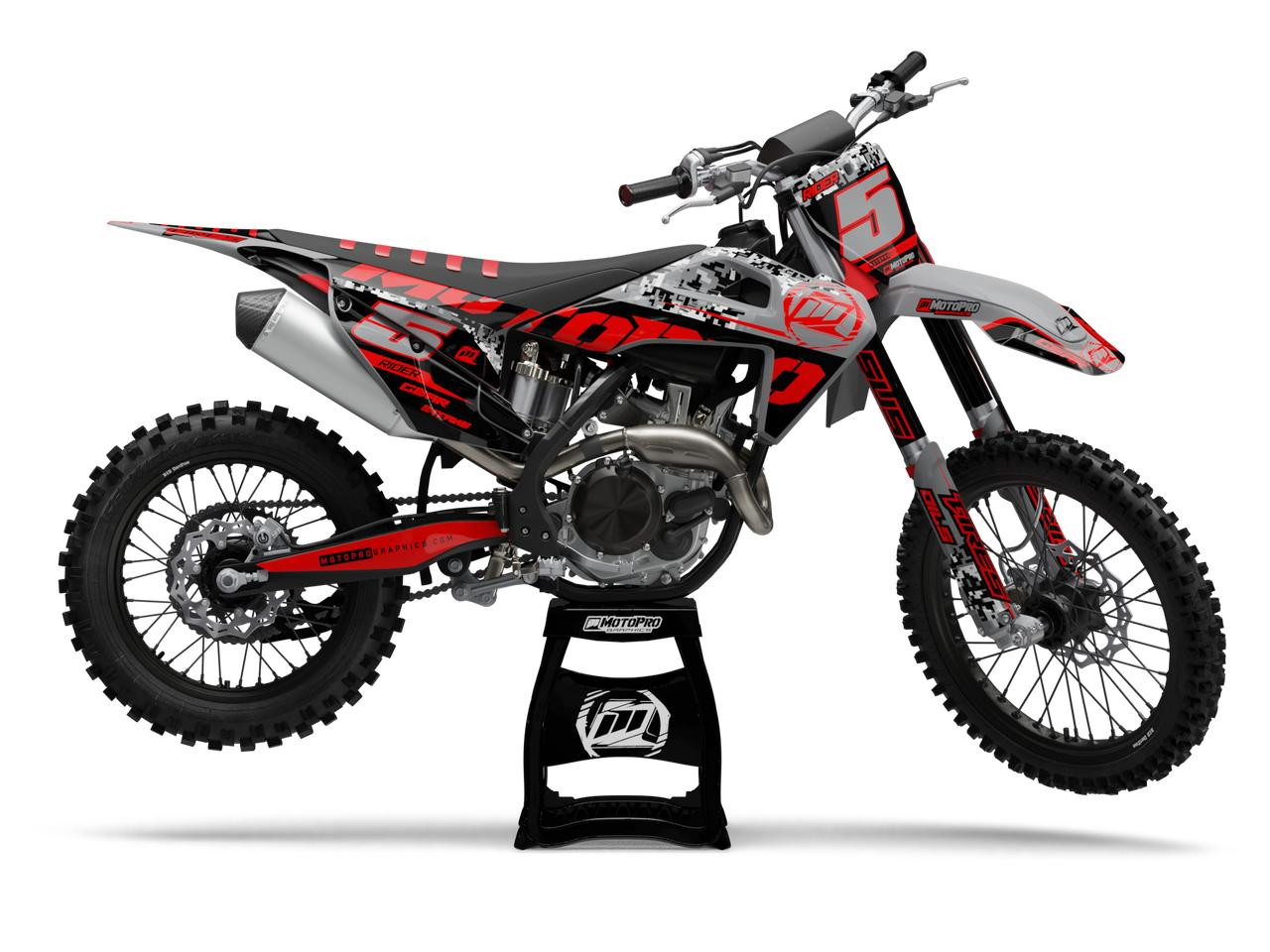 Custom Husqvarna MX Graphics | Motopro Graphics
