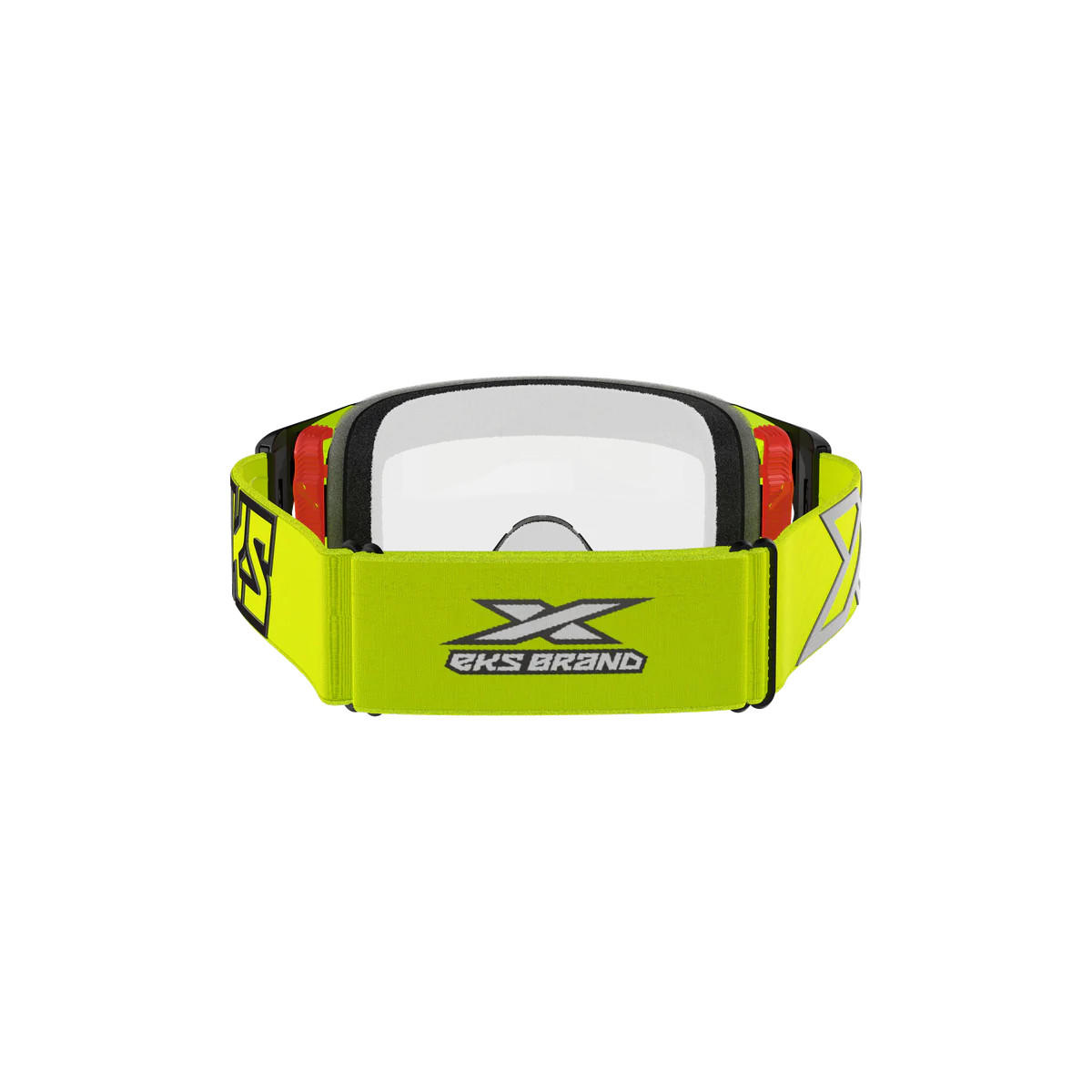 Lucid Race Face Goggle Flo Yellow - Clear Lens - MotoPro Graphics