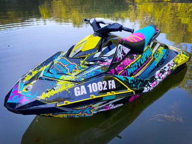 Sea-Doo Spark Graphic Set - Splash Series - MotoPro Graphics