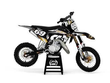 Custom 50 SX / Mini Dirt Bike MADMAX Series Graphics Set - FREE ...