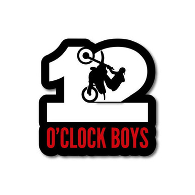 12 O’clock boys sticker - Motopro Graphics
