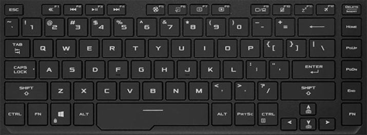 Asus Rog Strix Replacement Laptop Keyboard Keys for g15 , g17, g531gt
