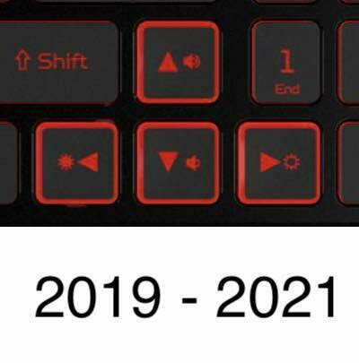 Acer Nitro 5 AN515-57 Keyboard Key Replacement | Keypad Keys | Keycaps