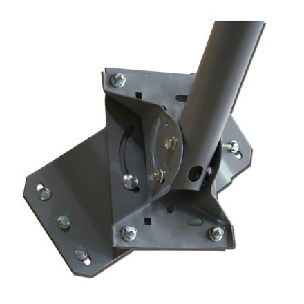 Fascia Mount Eave Bracket for Antenna, Pipe-Mast or Satellite Dish