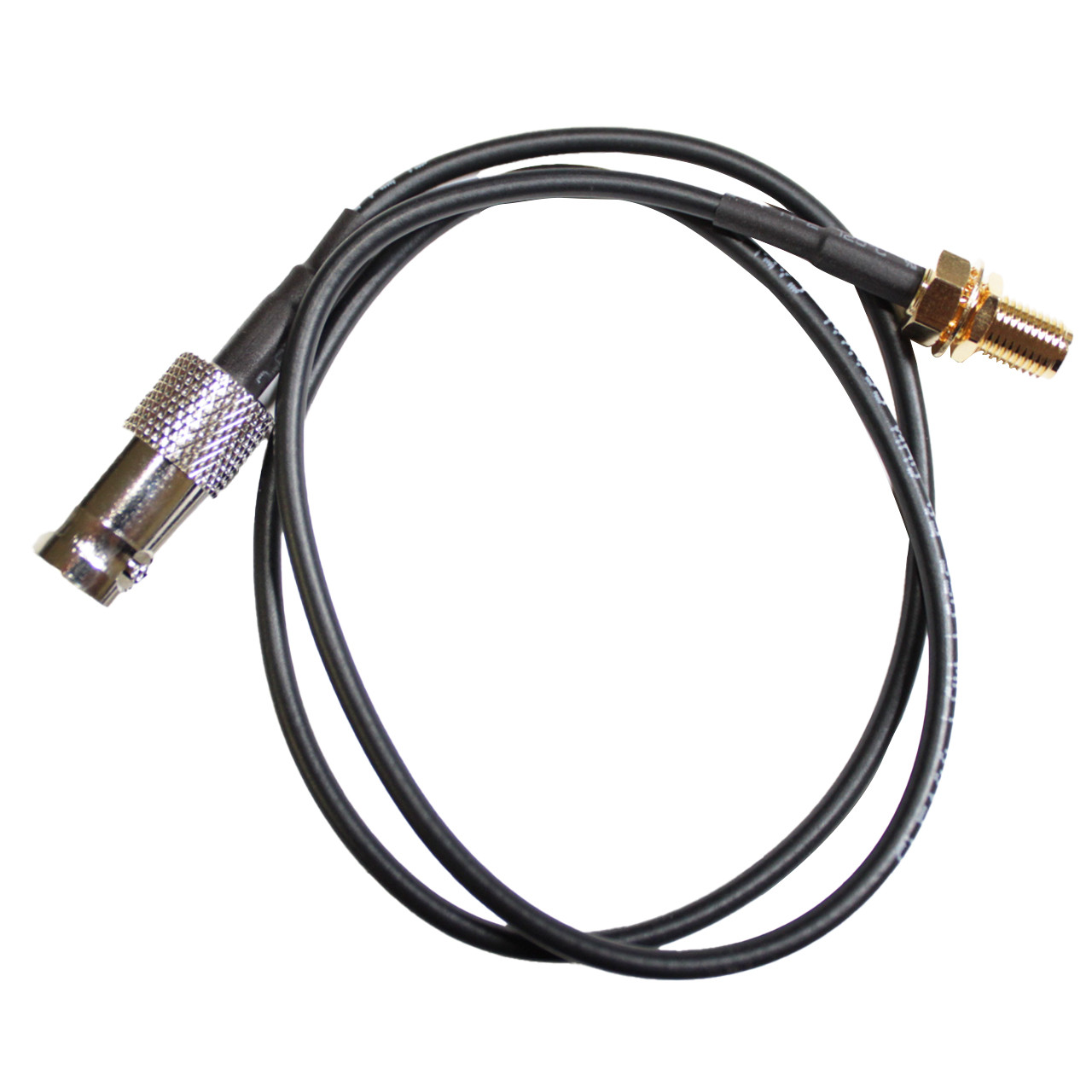 BNC female to RP-SMA female Cable: 1.64FT Double-Shielded Outdoor Indoor