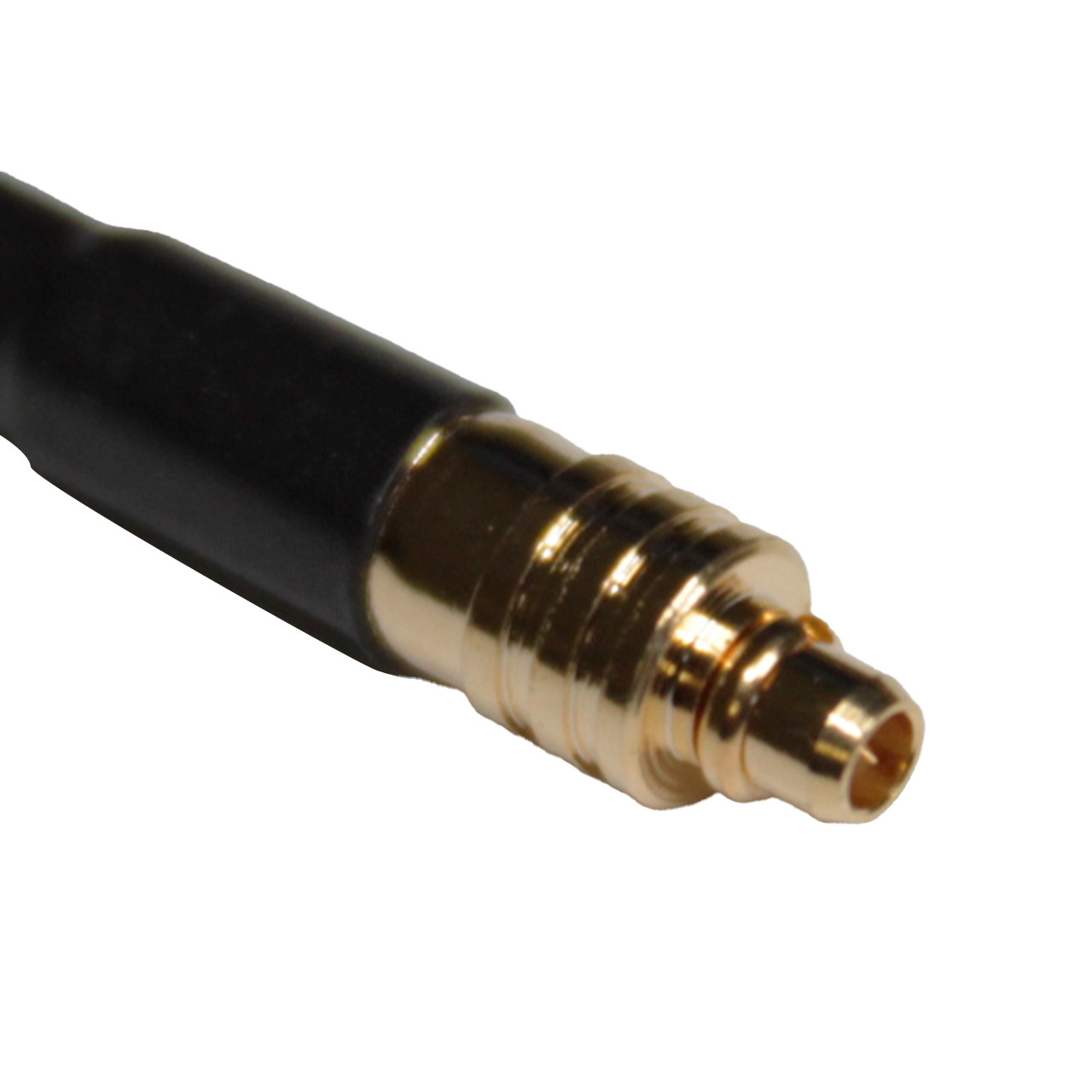 MMCX-male Right-Angle To MMCX Female Cable: 14-inch