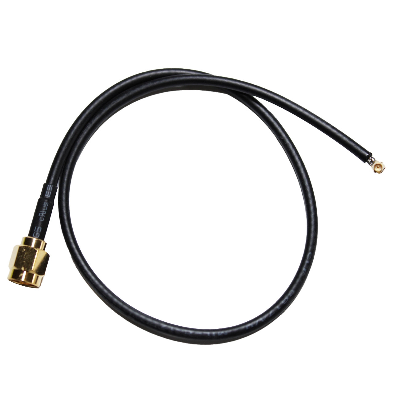 U.FL-male to SMA-male Cable: 14-inch, 6FT Low Loss Outdoor Indoor