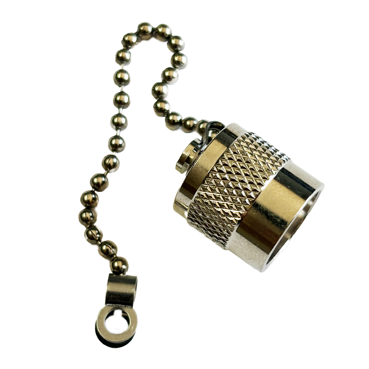 DustCap cover RP-TNC TNC Male Female Nickel Weatherproof. Chain