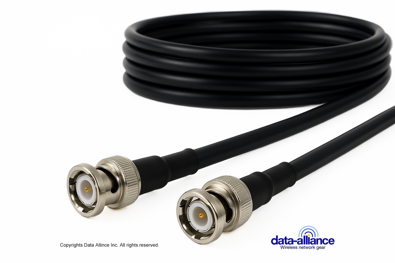 BNC Male to Male Cable : 2FT 3FT 4FT 5FT 8FT 10FT