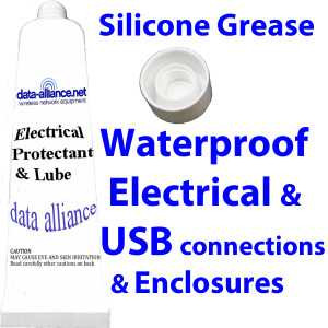 Silicone Grease for Electrical & USB Connections: Clear, Never Hardens ...