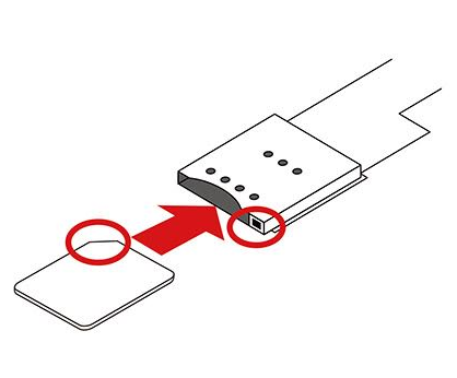 Nano-SIM Extension Cable: 230mm